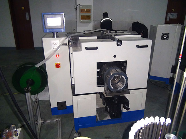 SMT-CW300 Stator Horizontal Motor Production Machine