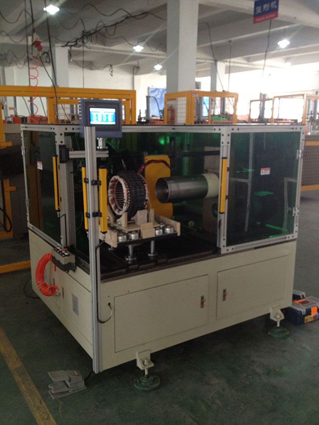 Stator Lacing Machines Manufacture Electric Motors of lacing Stator End ...