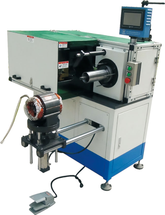 SMT-DW300 Winding Lacing Machine Single Phase Motor Stator