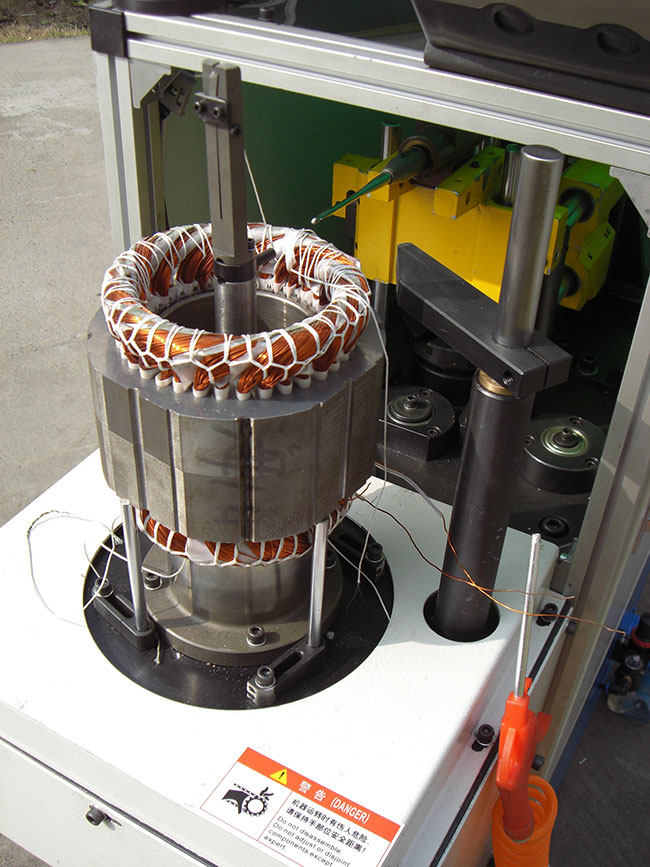 Single - Side Induction Motor Winding Lacing Machine OEM and ODM