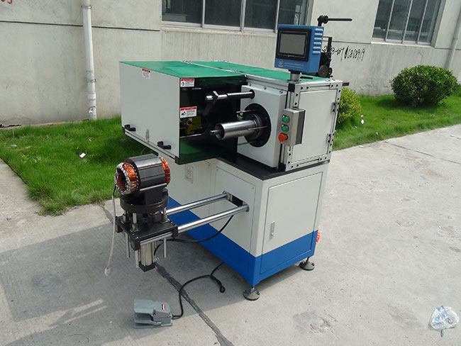 Motor Auto Stator Coil Lacing Machine