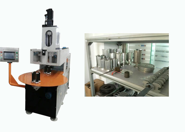 One Winding Head Turntable Stator Winding Machine Coiling Wires ...