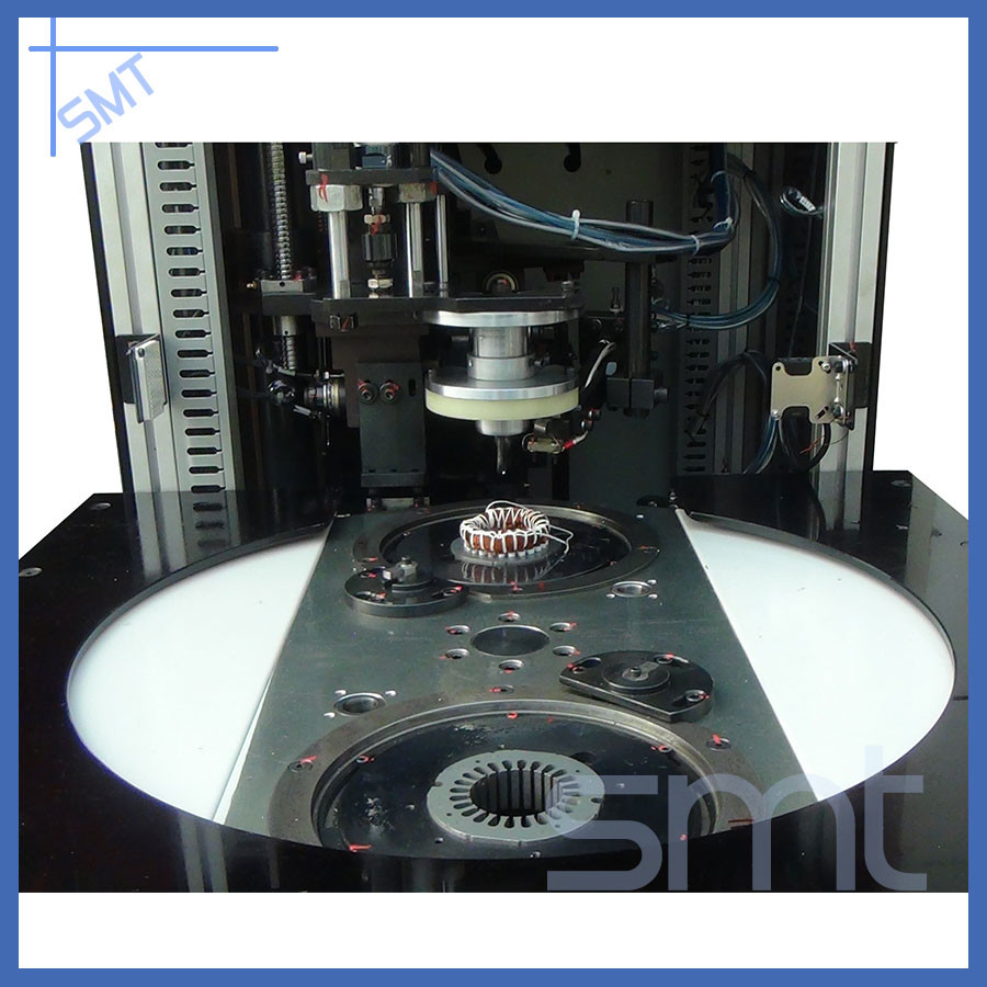 Induction Motor Stator Lacing Machine , Coil Double Sides Winding ...